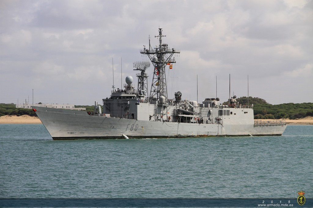 La fragata española 'Canarias' se integra a la Operación "Sophia ...
