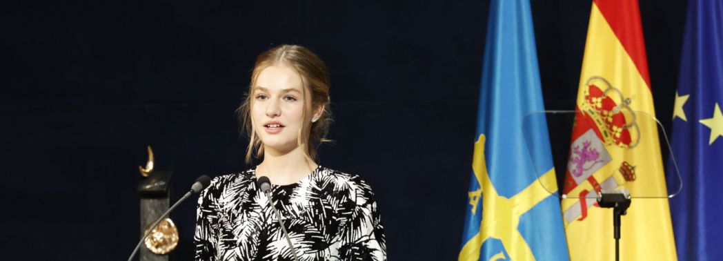 La princesa Leonor: "Los jóvenes somos conscientes de que la situación ...